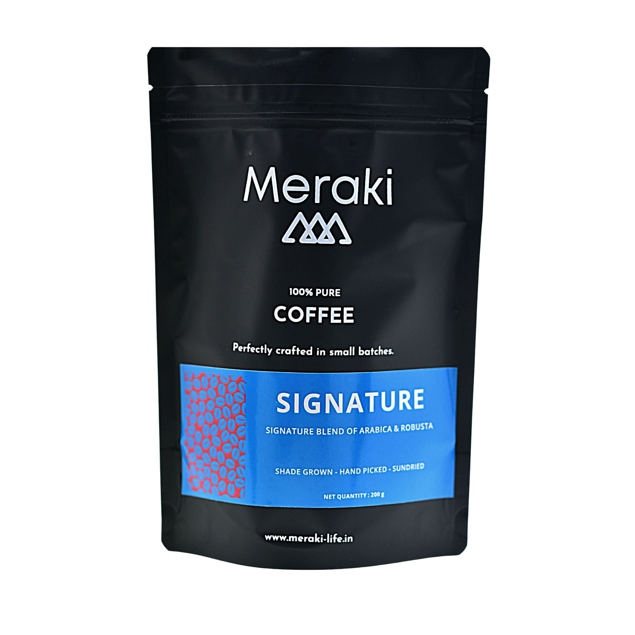 SIGNATURE : Blend Arabica Peaberry and Robusta Cherry – meraki-life.in
